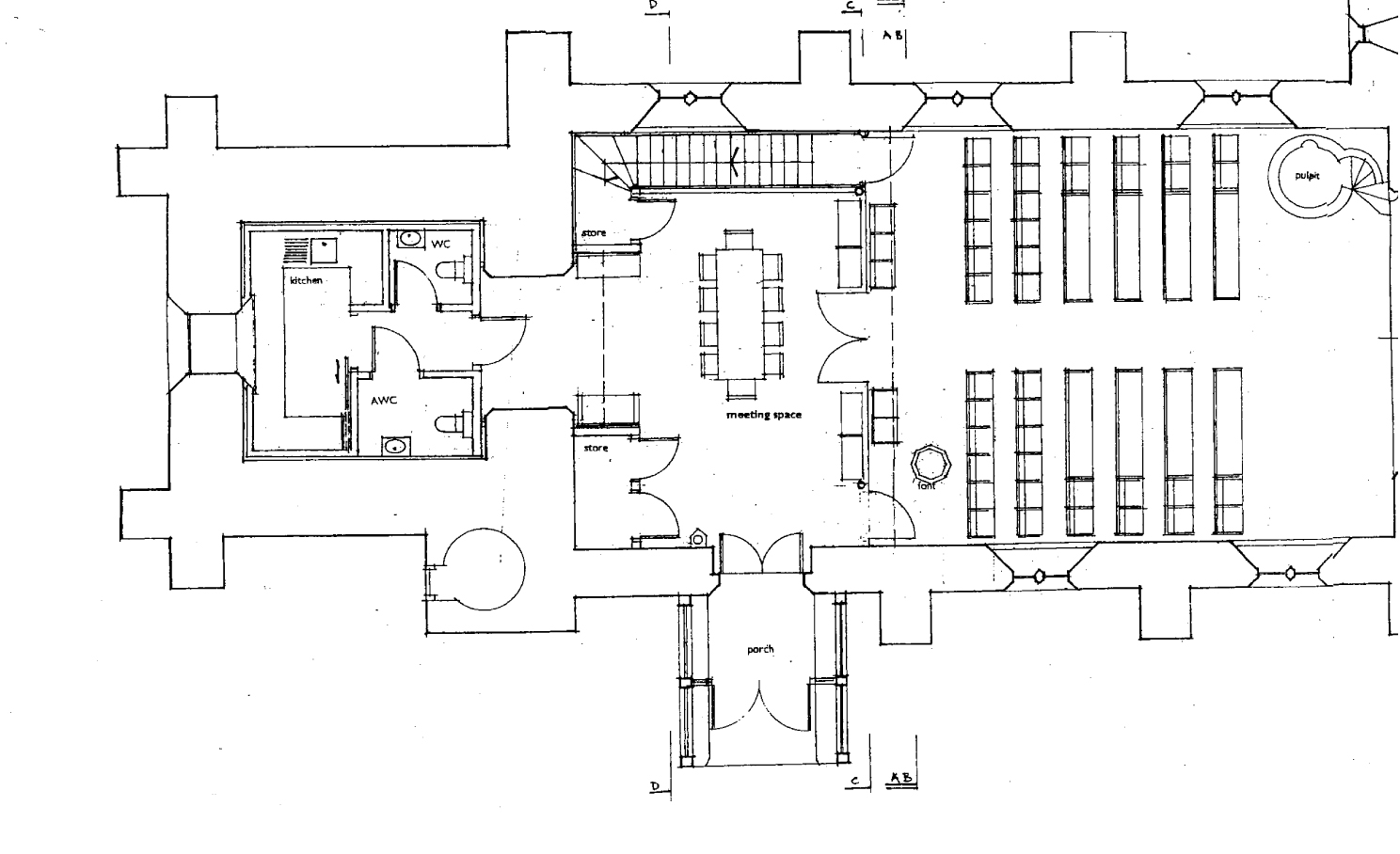 Re-ordering of the main building – Dorstone Church